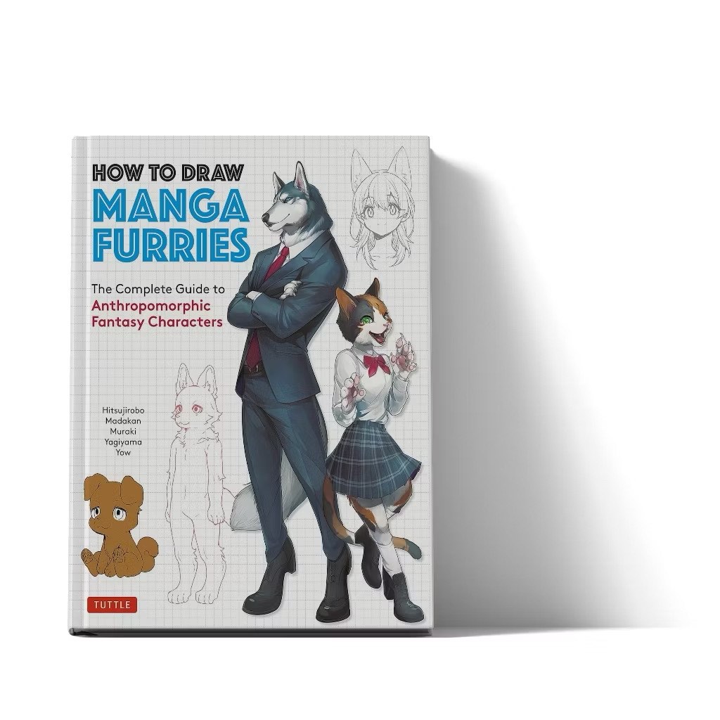 Book How To Draw Manga Furries Manga Action Furries The Algorithm Human ...