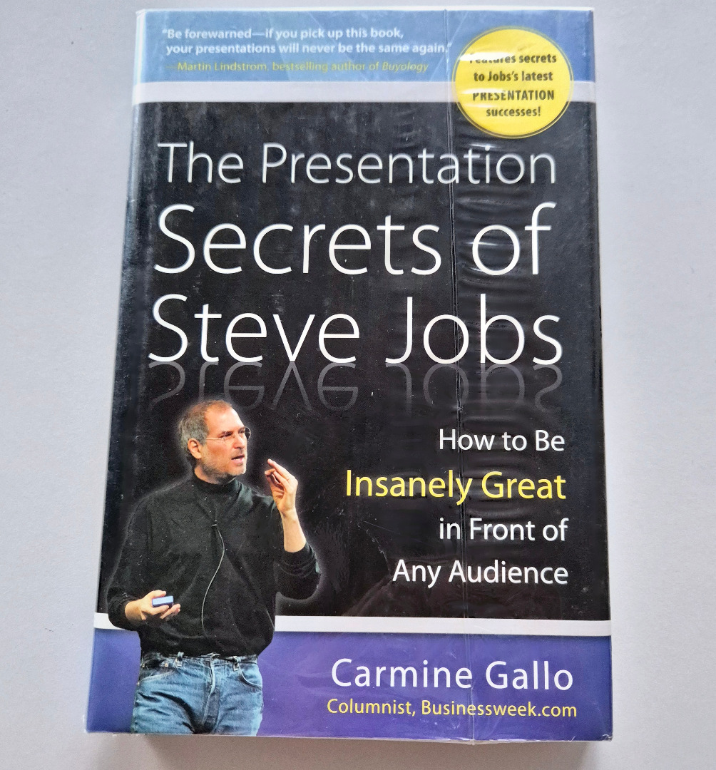 Book: The Presentation Secrets of Steve Jobs, Hobbies & Toys, Books ...