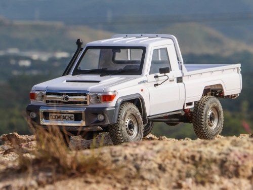 Boom Racing 1/10 4WD Radio Control Chassis Kit w/ Killerbody LC70 Hard ...