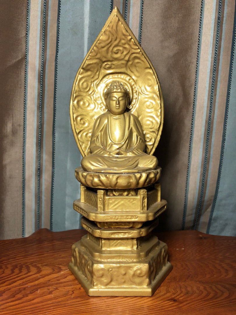 Buddha Gold Lacquer Statue, Hobbies & Toys, Memorabilia & Collectibles, Vintage Collectibles on ...