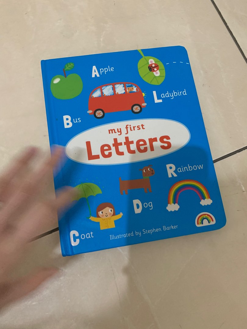 Buku anak alphabet my first letters, Buku & Alat Tulis, Buku Anak-Anak ...