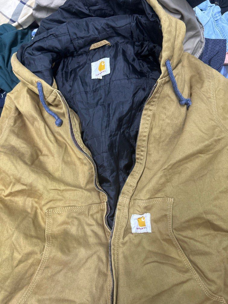 Carhartt jacket rework, Men's Fashion, Coats, Jackets and Outerwear on Carousell