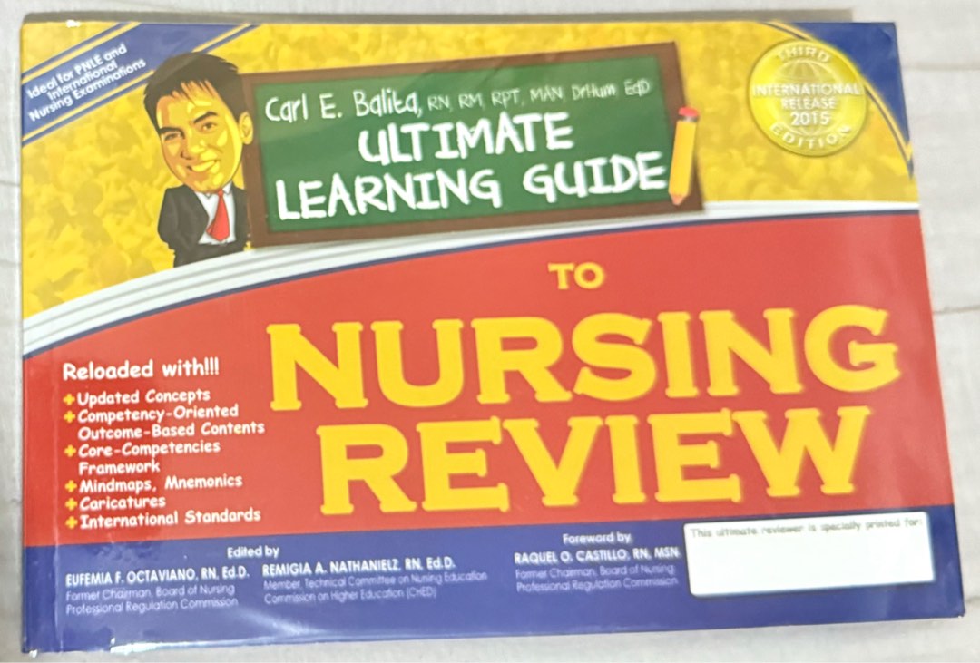 Carl Balita Ultimate Learning Guide, Health & Nutrition, Medical Supplies & Tools on Carousell