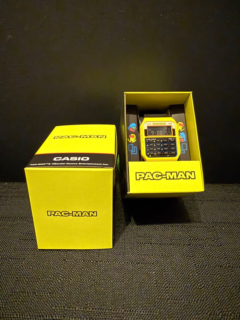 CASIO X PAC-MAN Collab Watches (2025), Men's Fashion, Watches ...
