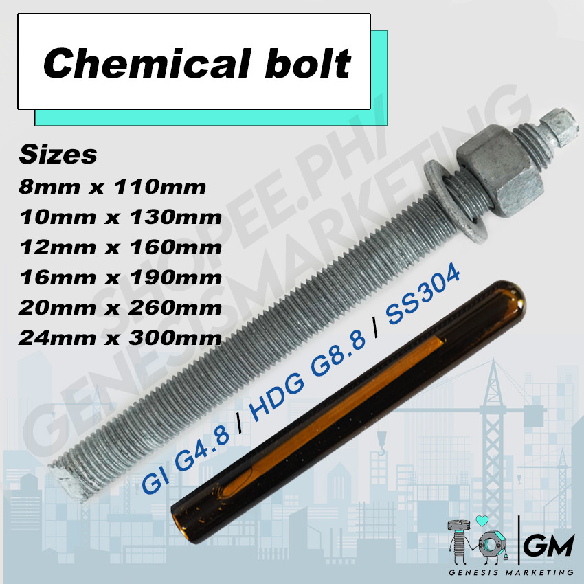 chemical bolts / capsule resins / chemical setter / concrete anchoring ...