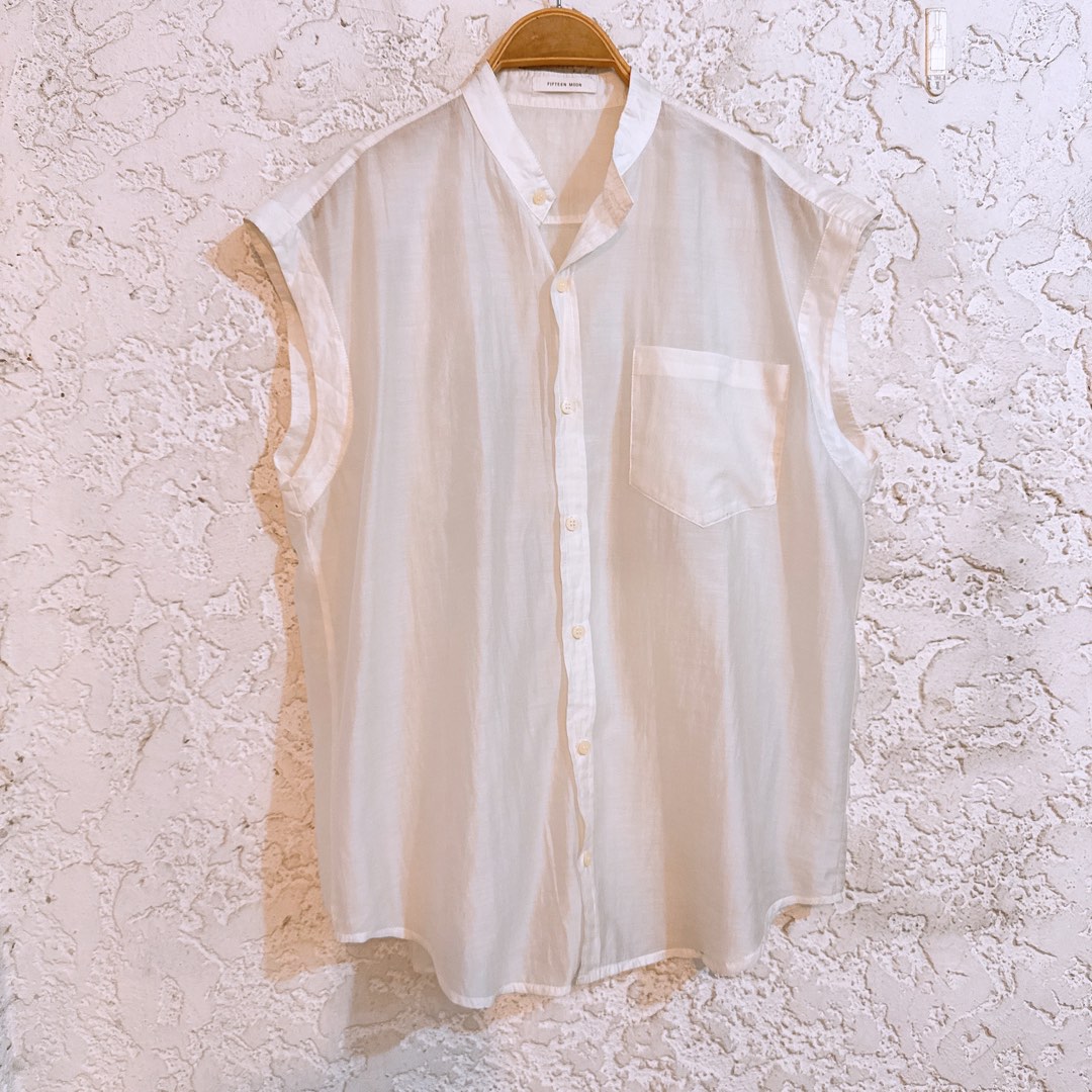 Classy White Shirt, Women's Fashion, Tops, Blouses on Carousell