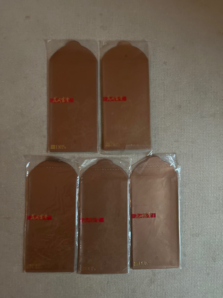 DBS Red Packets (All 5 packs), Hobbies & Toys, Stationery & Craft ...