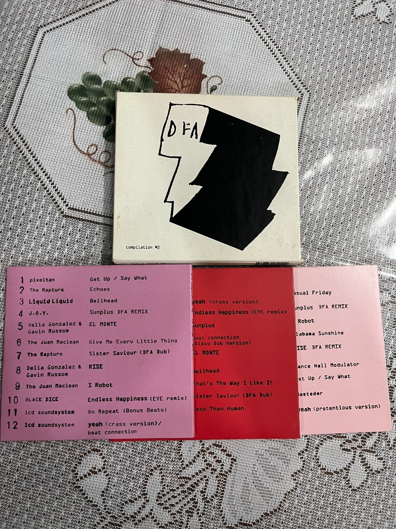 DFA Compilation Vol. 2 3 CD (Used) dance punk electronica DFA Records ...