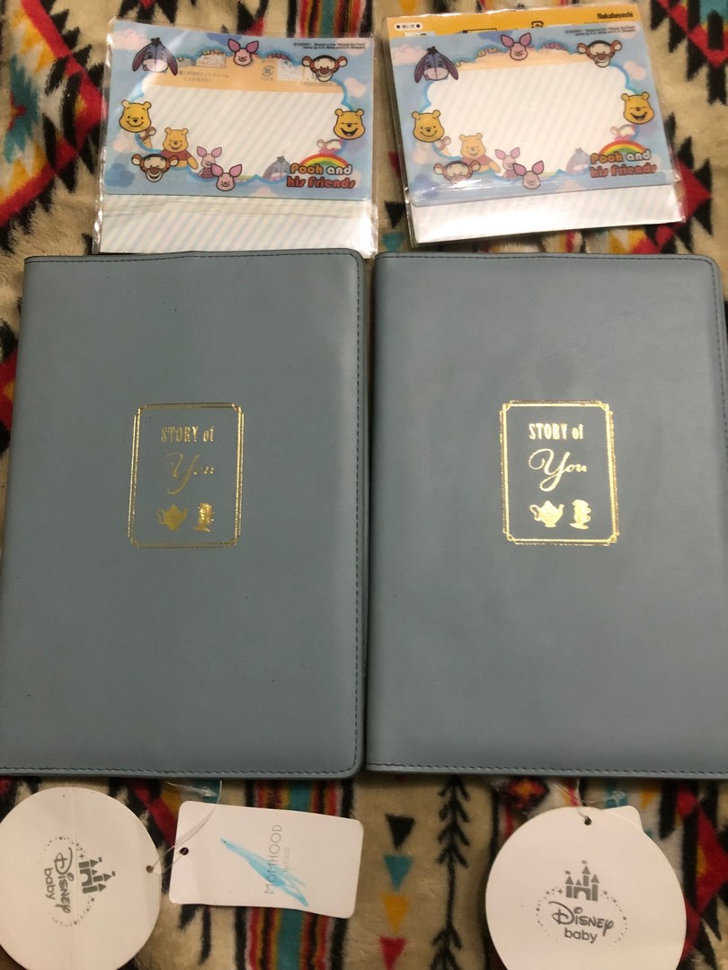 Disney soft padded notebook album case 250 each set, Hobbies & Toys ...