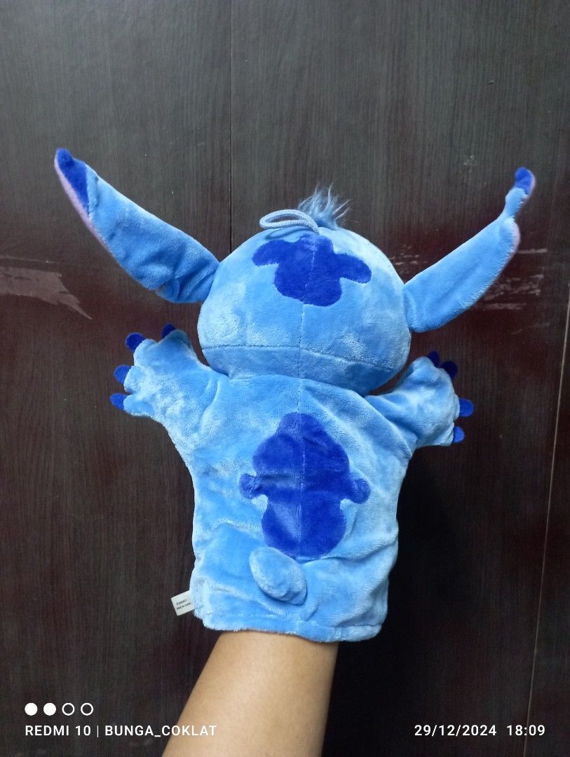 Disney Stitch Handpuppet, Hobbies & Toys, Toys & Games on Carousell
