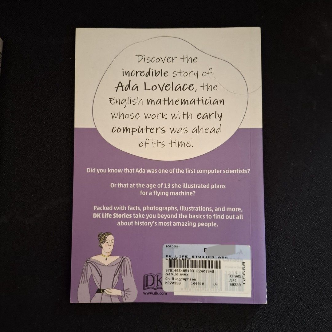 DK Life Stories Amelia Earhart and Ada Lovelace, Hobbies & Toys, Books ...