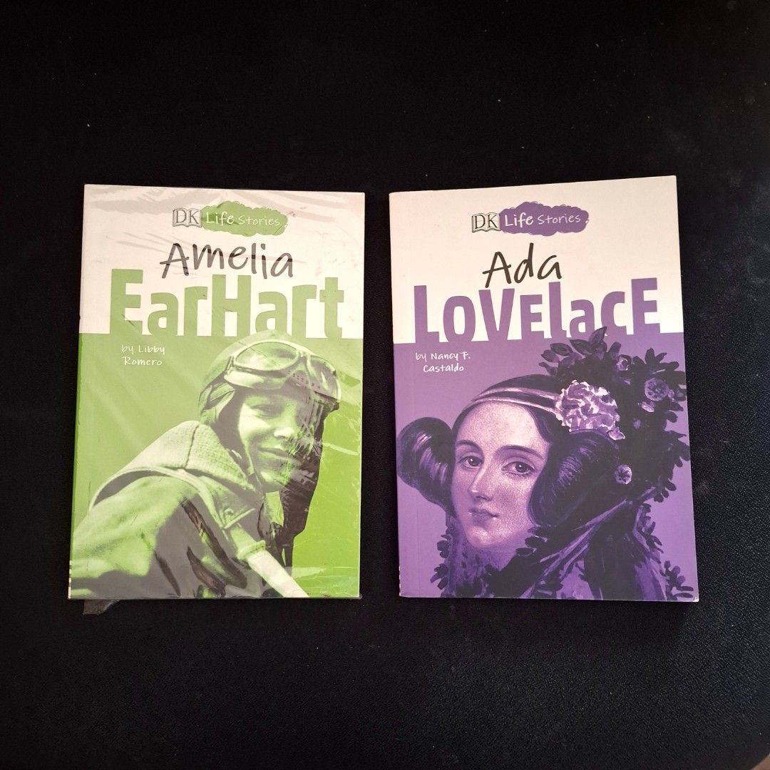 DK Life Stories Amelia Earhart and Ada Lovelace, Hobbies & Toys, Books ...