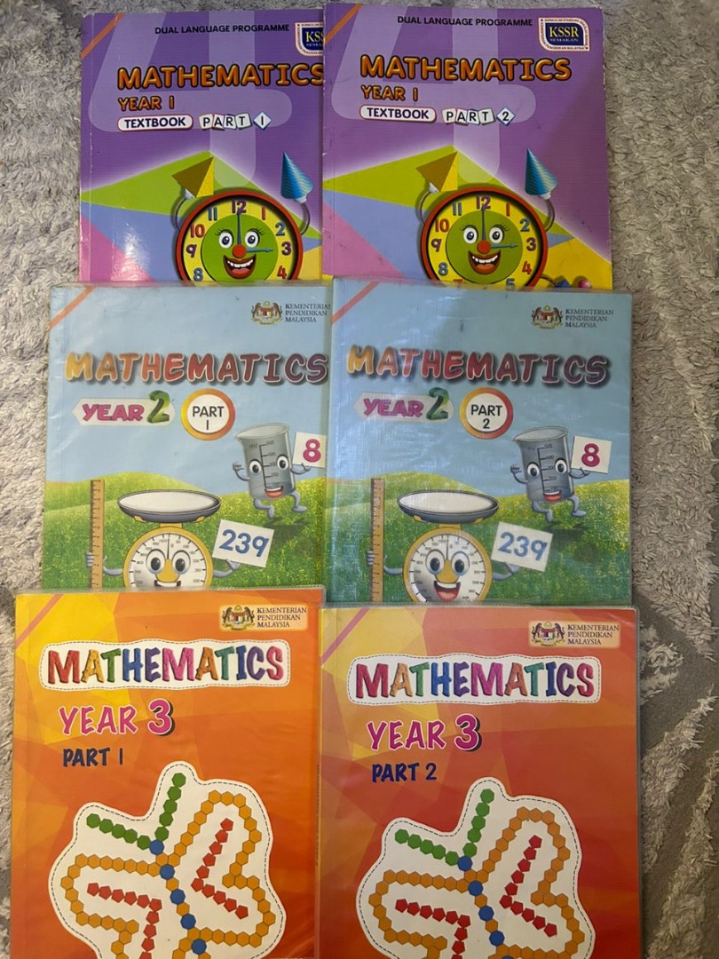DLP MATHEMATICS TEXTBOOK STD 1,2,3, Hobbies & Toys, Books & Magazines ...