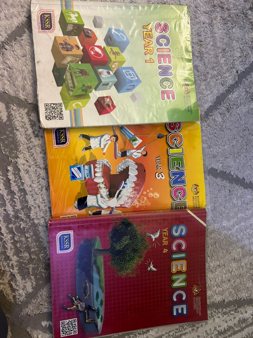 DLP Science Textbook KSSR Std 1,2,3, Hobbies & Toys, Books & Magazines, Textbooks on Carousell