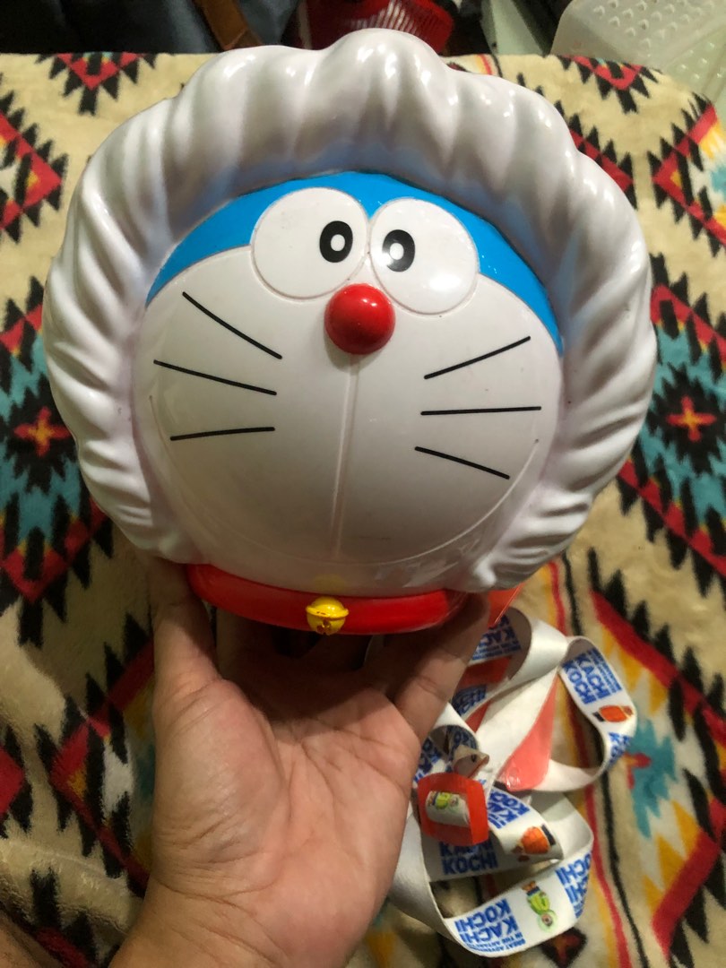 Doraemon popcorn bucket, Hobbies & Toys, Toys & Games on Carousell