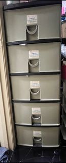 Tegan Tall 2-tier Display Shelf w/ Drawers | Rak Paparan Tinggi 2 ...