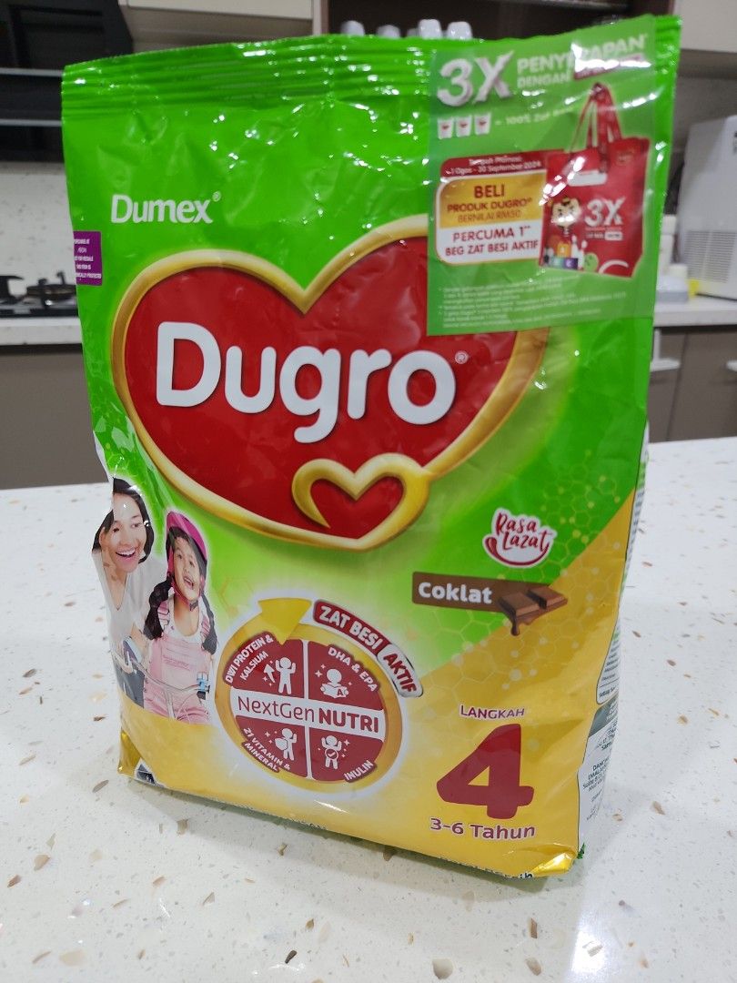 Dugro Dumex Chocolate Langkah 4, Babies & Kids, Nursing & Feeding, Breastfeeding & Bottle ...