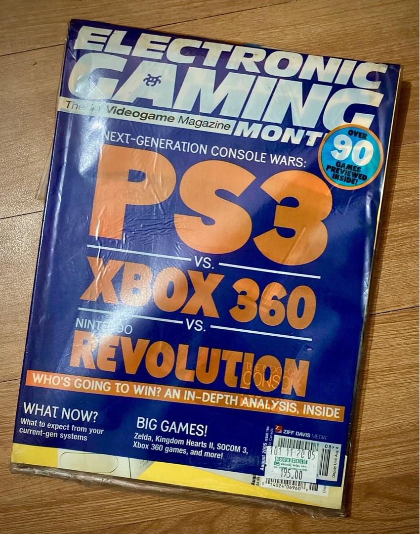 Electronic Gaming Monthly / Xbox 360 Magazine Set (2 Issues), Hobbies ...