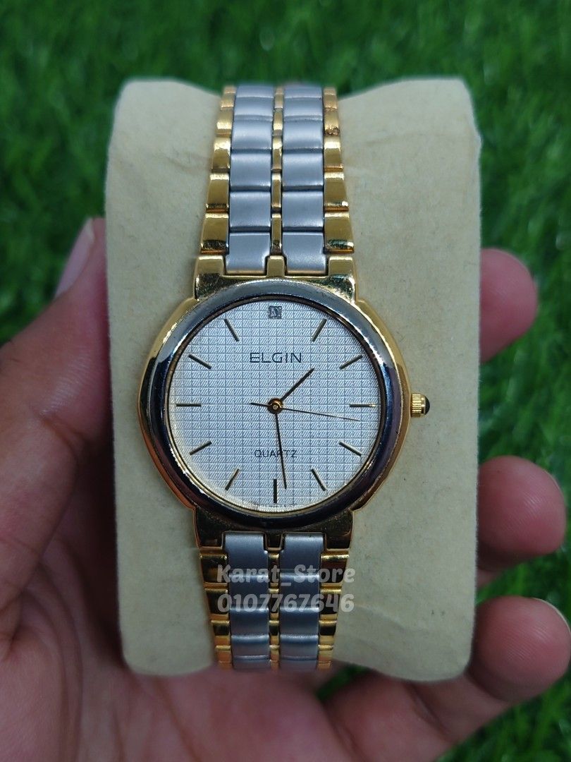 Elgin U.S.A Quartz, Men's Fashion, Watches & Accessories, Watches on ...