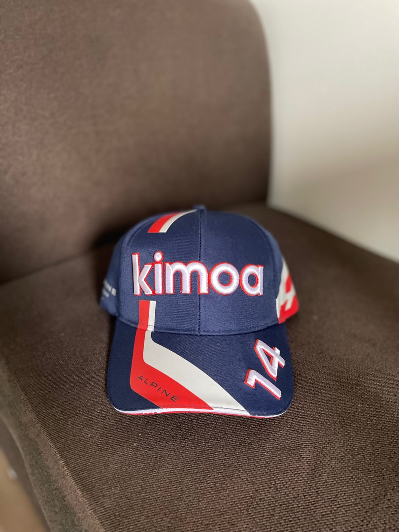 F1 Alpine Kimoa Fernando Alonso Cap, Men's Fashion, Watches ...
