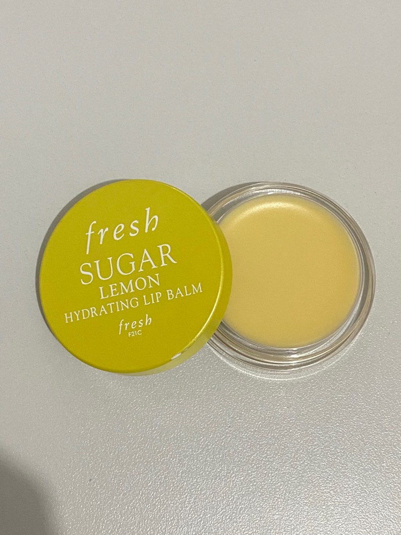 FRESH Sugar LEMON Hydrating Lip Balm, Beauty & Personal Care, Face ...