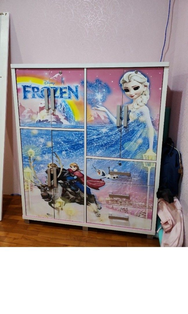 Frozen / Elsa Cabinet, Furniture & Home Living, Furniture, Shelves ...