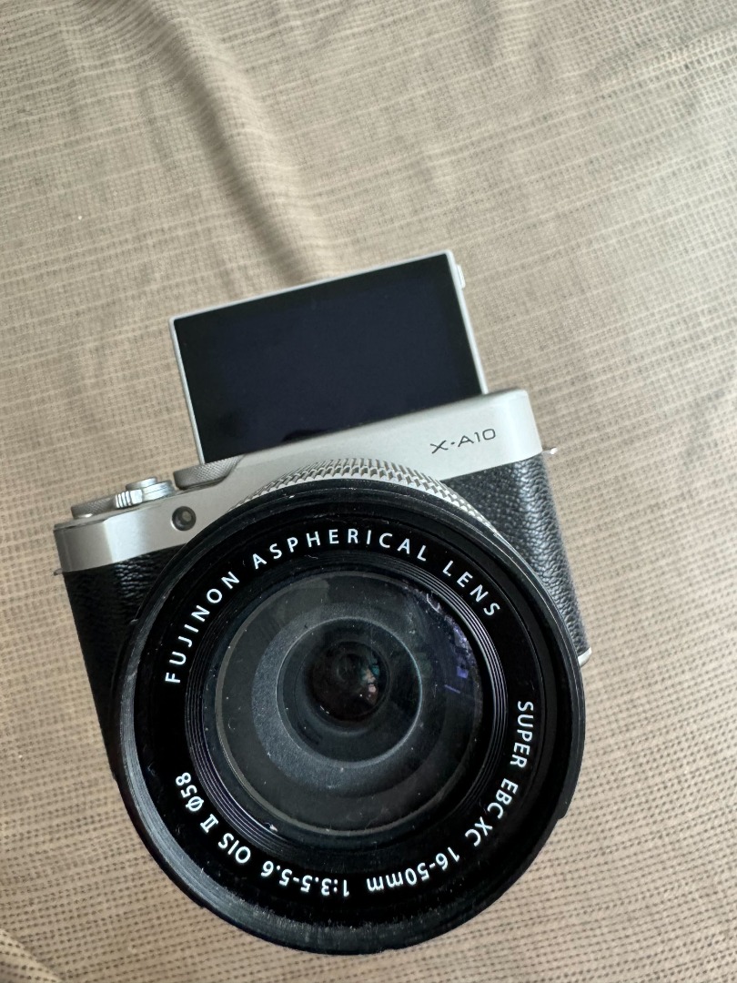 Fujifilm X-A10 Mirrorless Digital Camera with 16-50mm kit lens and ...