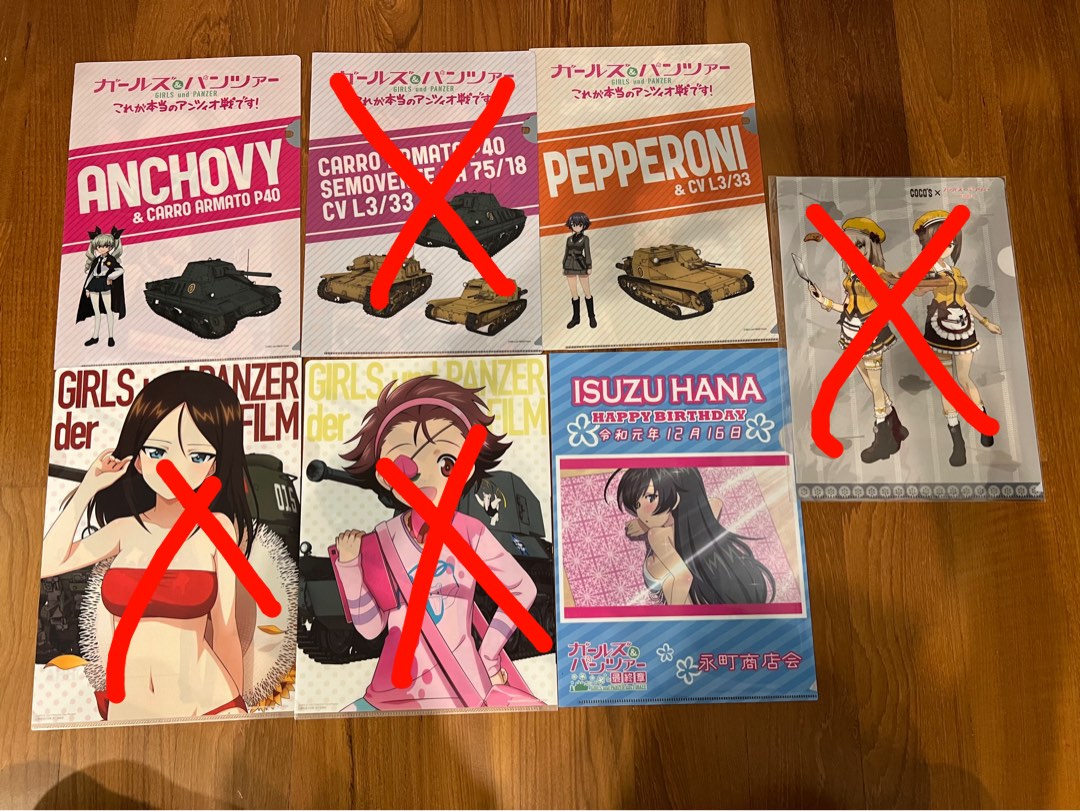 Girls und Panzer A4 Folder, Hobbies & Toys, Collectibles & Memorabilia ...
