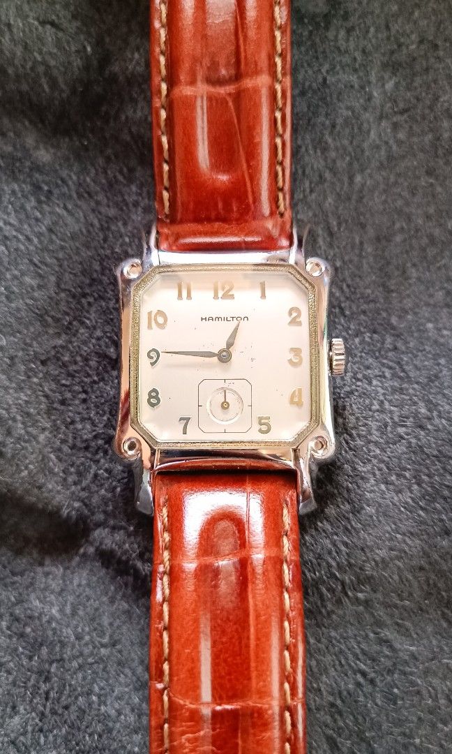 Hamilton Sub Second Quartz, Men's Fashion, Watches & Accessories ...