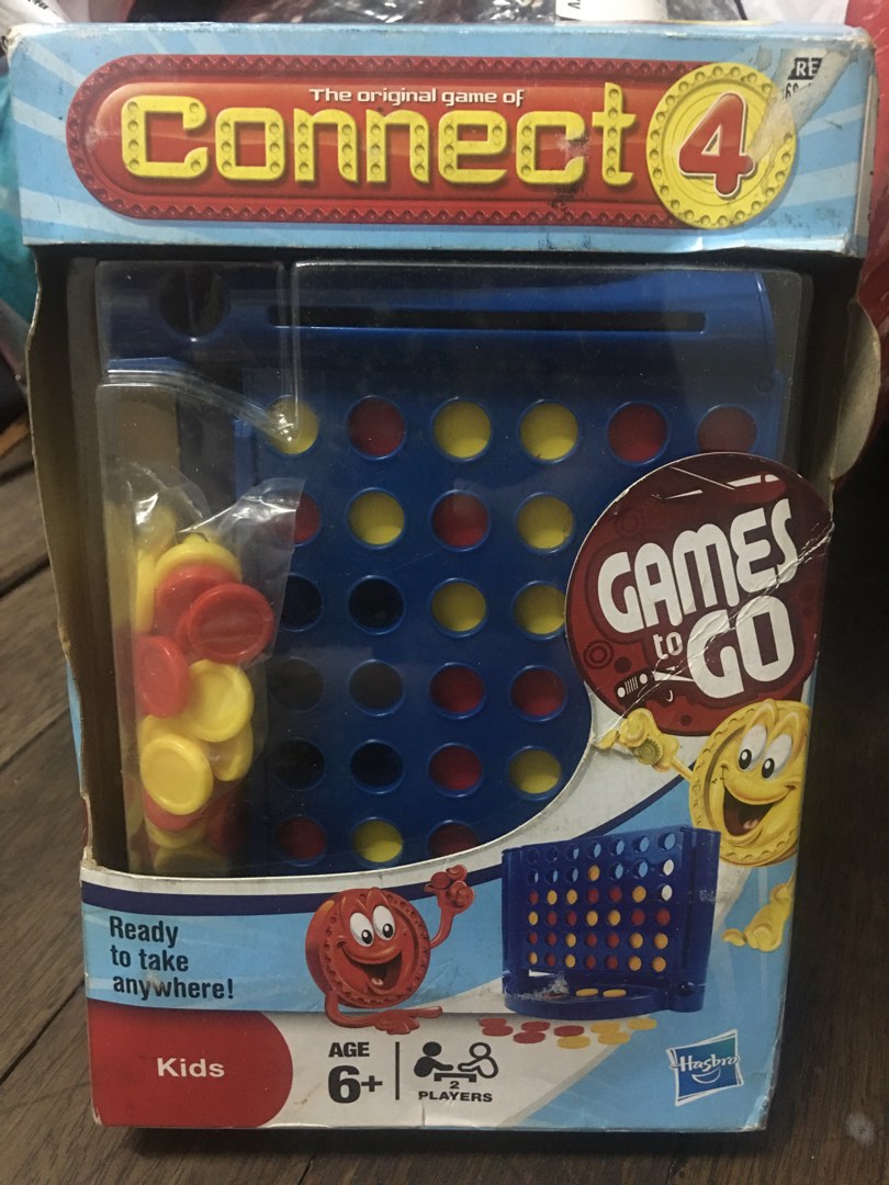 Hasbro Connect 4 Game, Hobbies & Toys, Toys & Games on Carousell