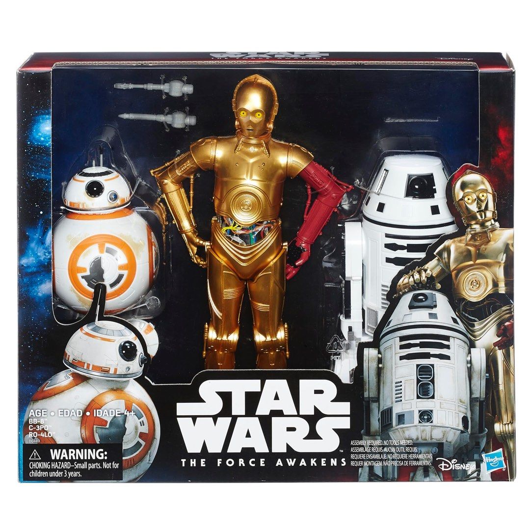 HASBRO SET OF 3 STAR WARS DROIDS 1/6 scale, Hobbies & Toys, Toys ...