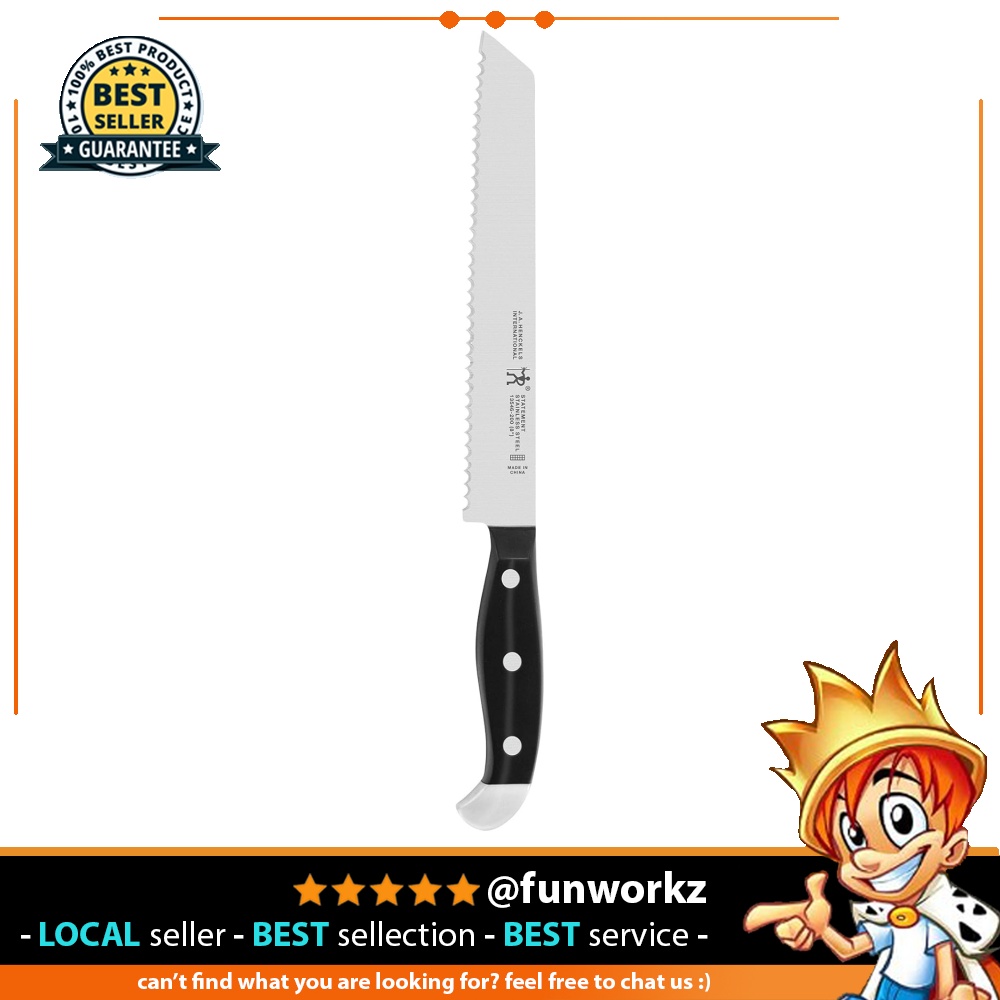 HENCKELS Statement Razor-Sharp 8-inch Bread Knife, Cake Knife, German ...