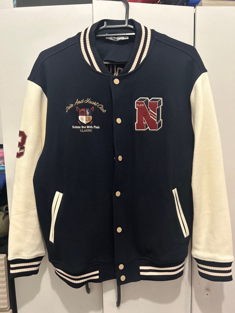 HLA varsity Jacket, Men's Fashion, Coats, Jackets and Outerwear on ...
