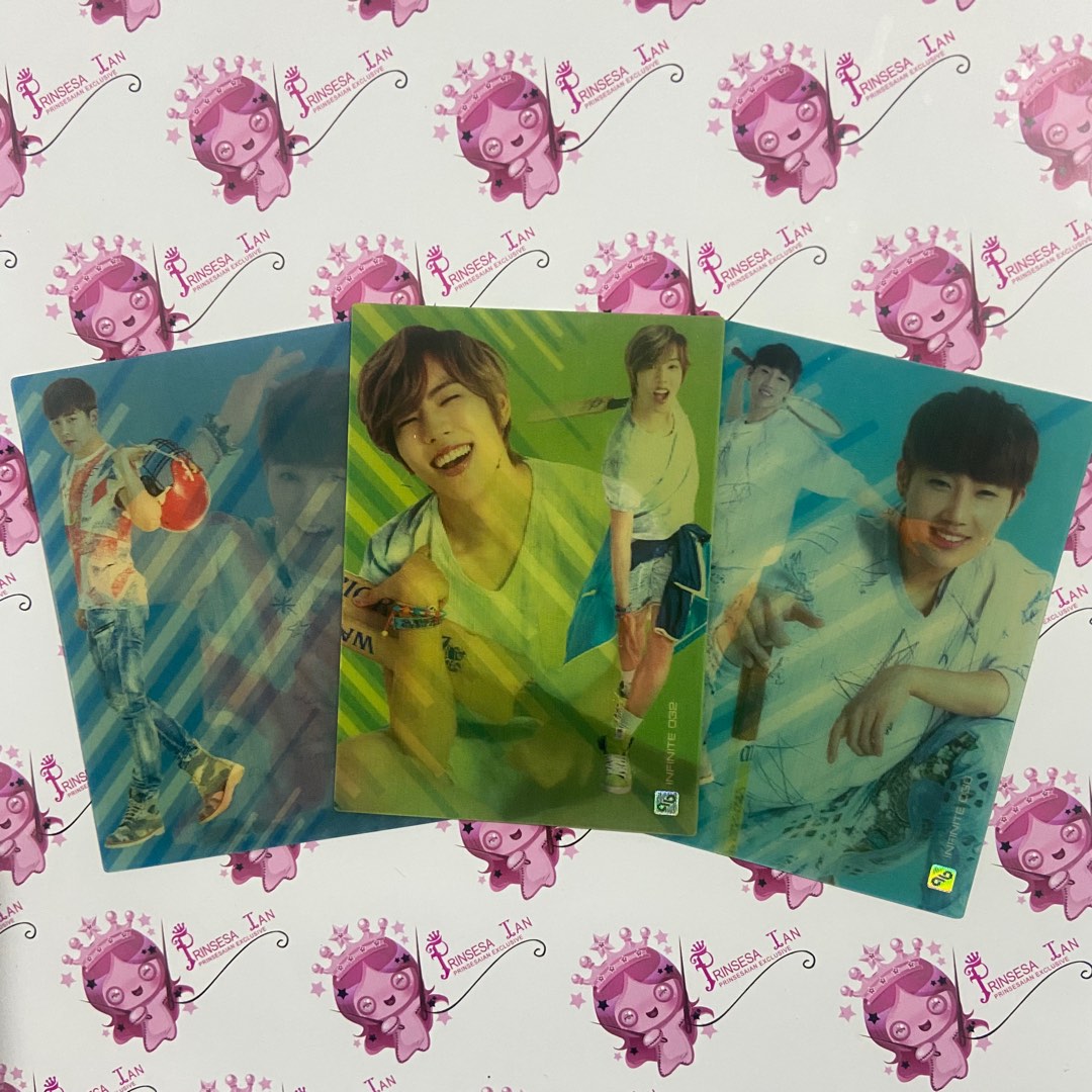 Infinite Lenticular Star Collection Cards Starcards photocard Dongwoo ...