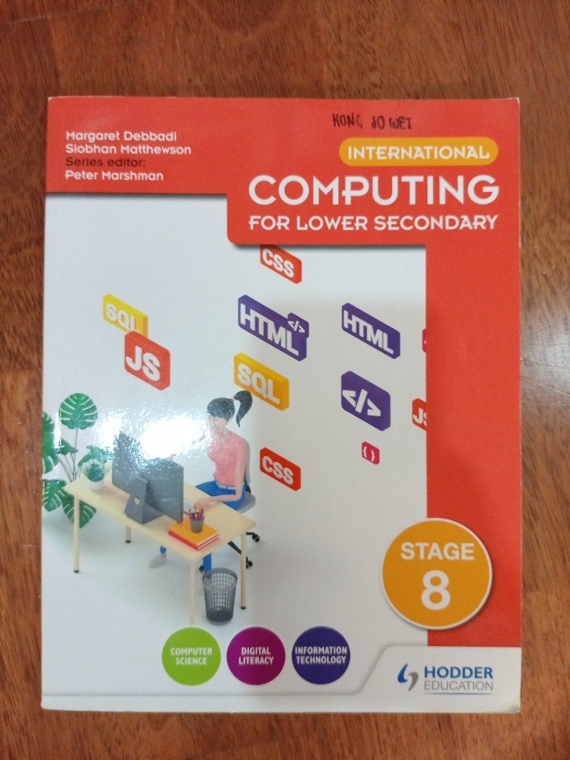 International Computing for Lower Secondary student book stage 8 ...