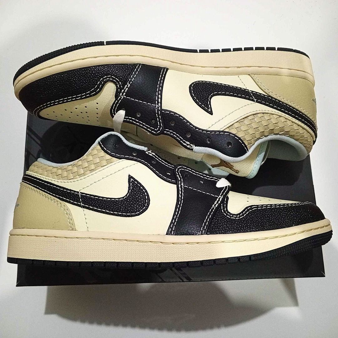 Air Jordan 1 Low SE Muslin / Coconut Milk, Men's Fashion, Footwear ...