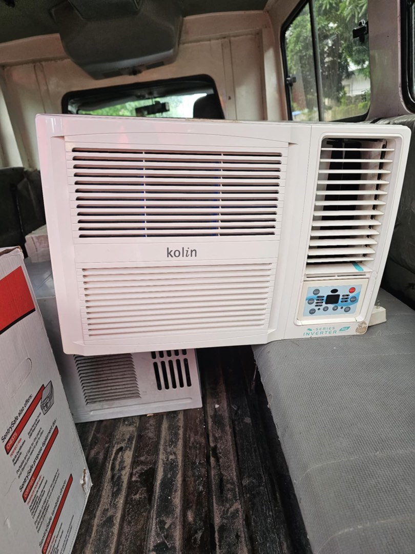 Kolin 1HP Window-Type Aircon (Full-Inveter), TV & Home Appliances, Air ...