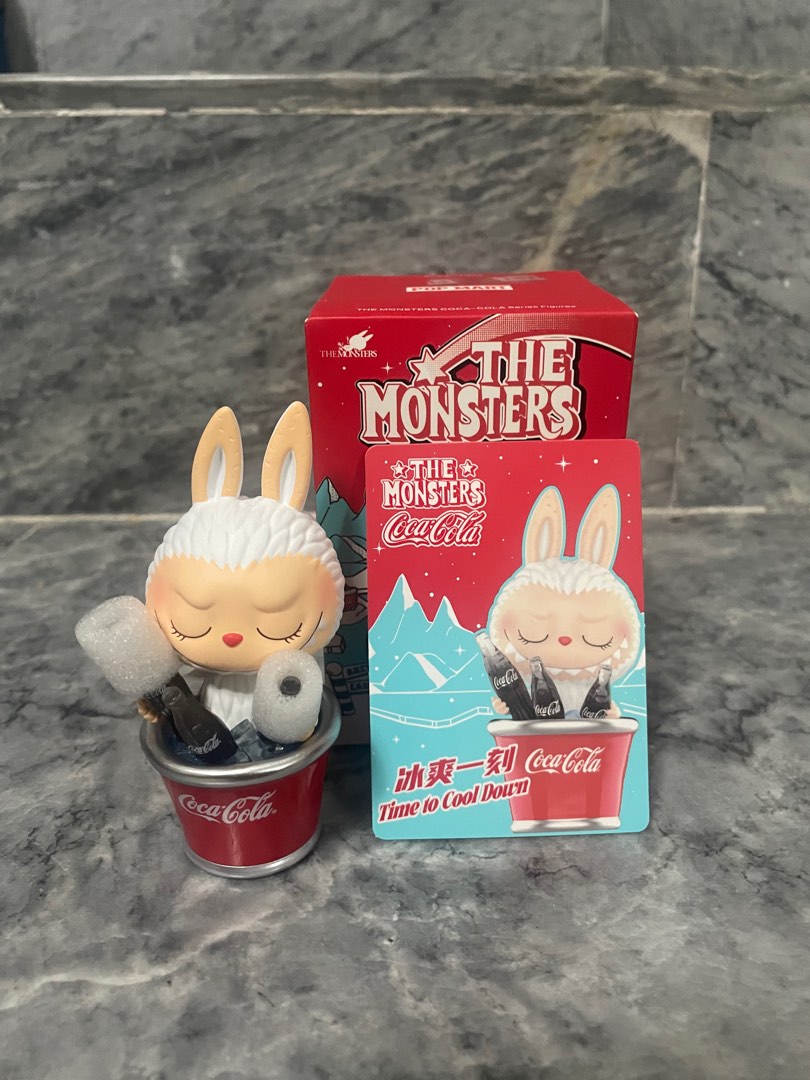 Labubu coke - time to cool down, Hobbies & Toys, Toys & Games on Carousell