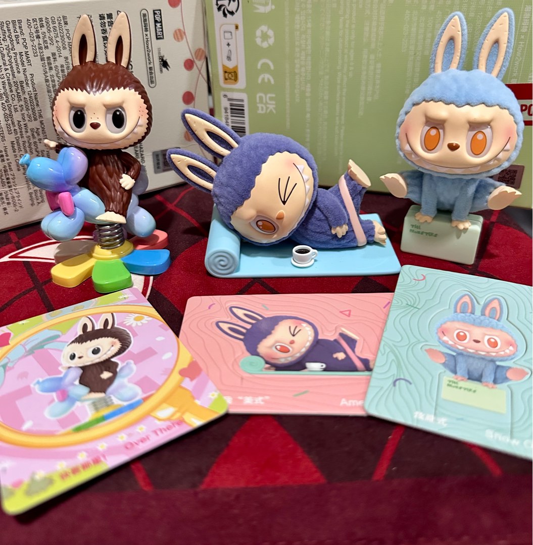 POP MART Labubu Figures Combo, Hobbies & Toys, Toys & Games on Carousell