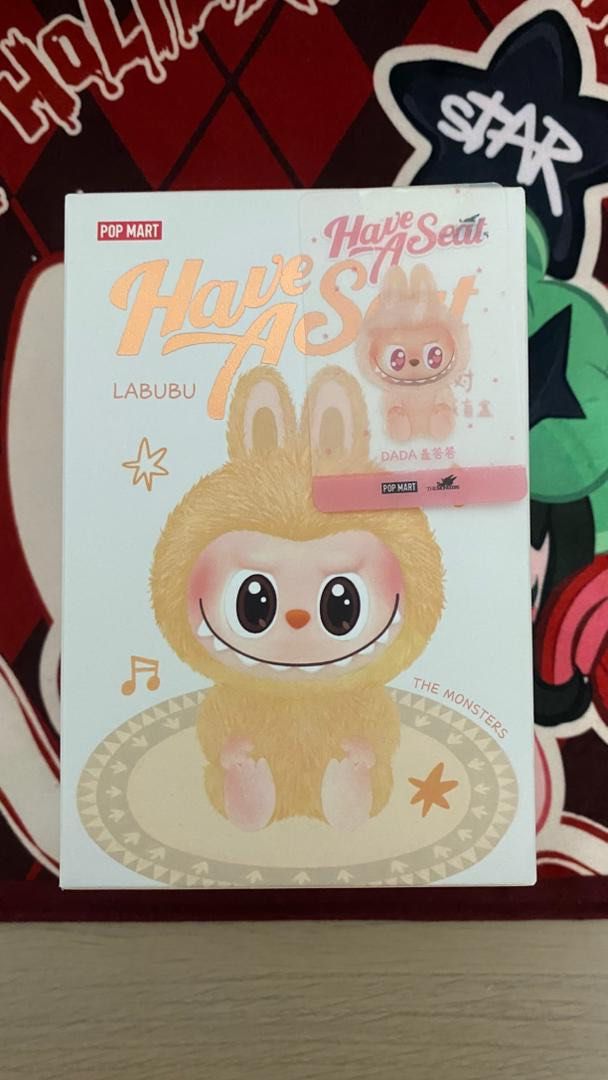 Labubu v2 dada, Hobbies & Toys, Toys & Games on Carousell