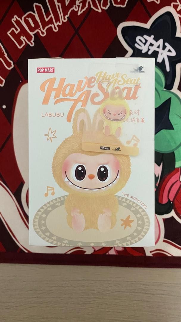 Labubu v2 hehe, Hobbies & Toys, Toys & Games on Carousell