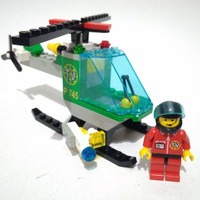 Lego 6425 system TV chopper Helicopter, Toys & Collectibles, Mainan di ...