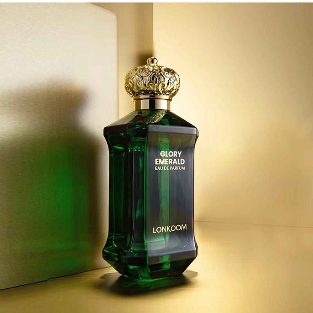 LONKOOM GLORY EMERALD EAU DE PARFUM 100ml fresh notes with Long-lasting ...