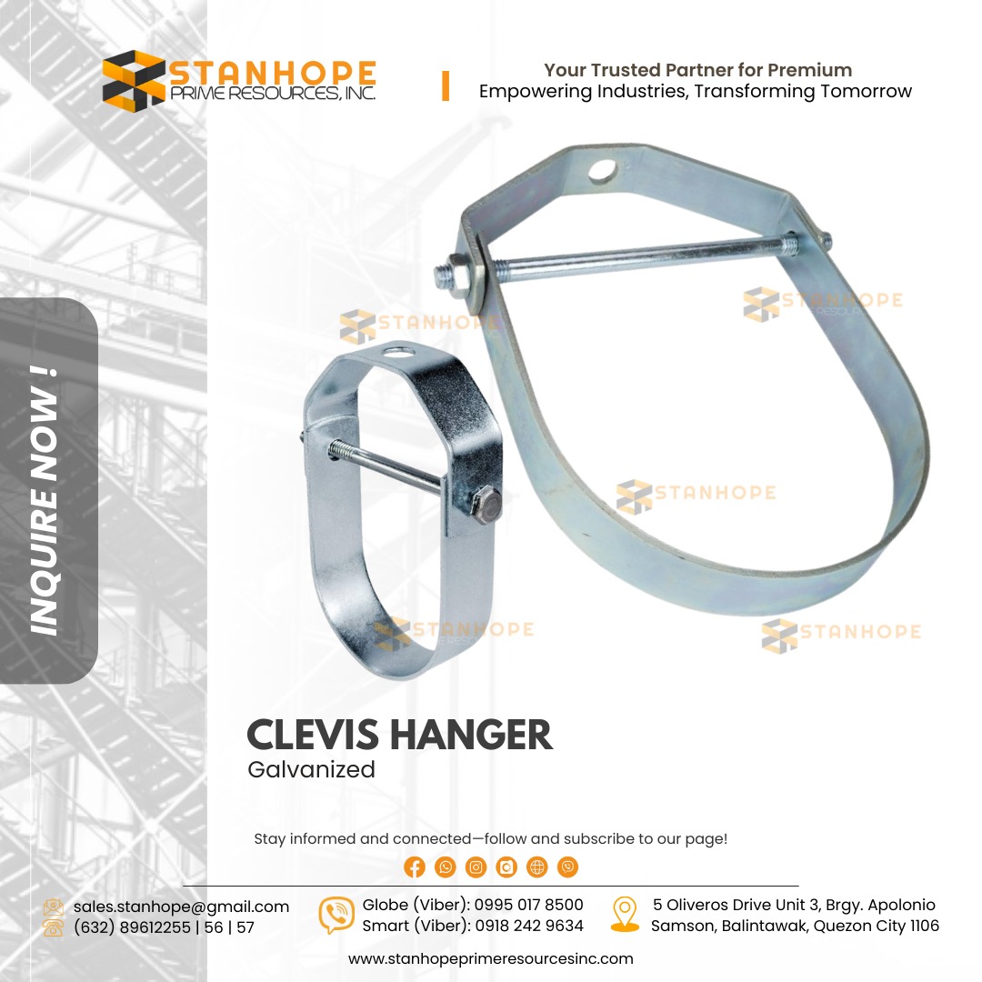Loop Hanger, Clevis Hanger, Galvanized, Commercial & Industrial ...