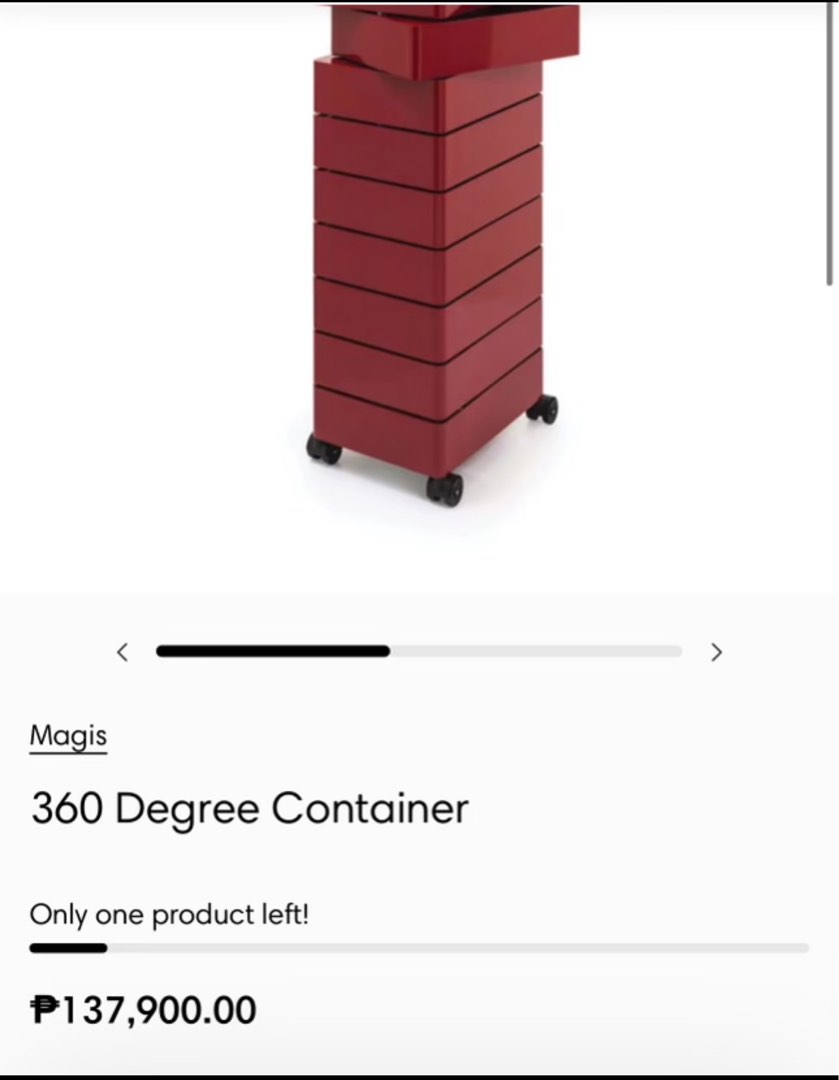 Magis 360 degree container, Furniture & Home Living, Furniture, Shelves ...
