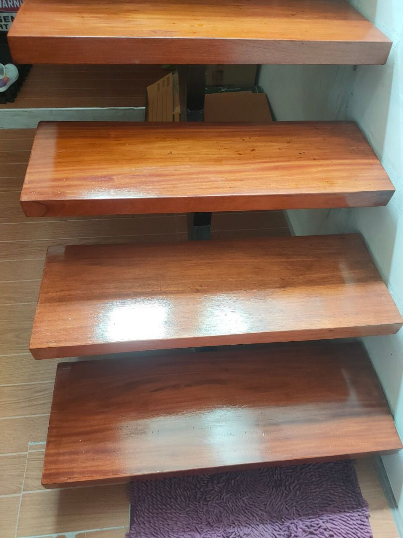 Mahogany Wood Planks / Magandang Kahoy pang Hagdan, Furniture & Home ...