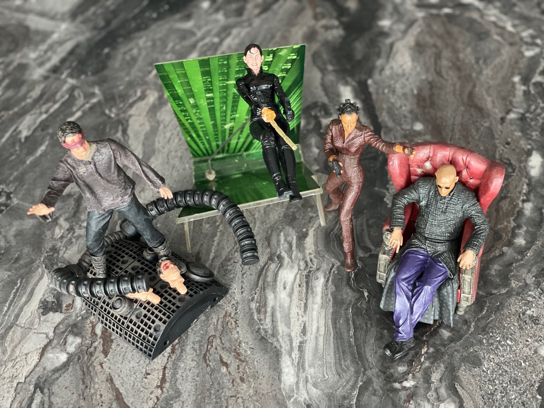 McFarlane The Matrix Lot, Hobbies & Toys, Toys & Games on Carousell