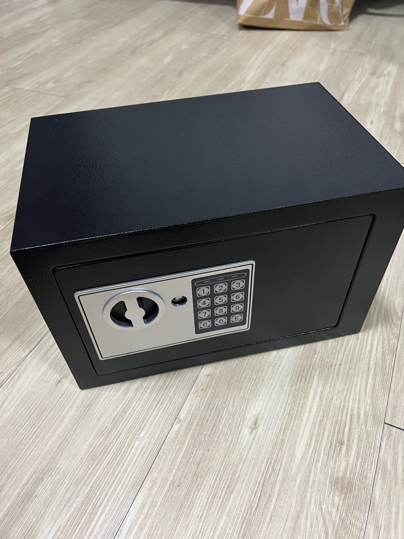 Metal Vault with passcode, Furniture & Home Living, Home Improvement ...