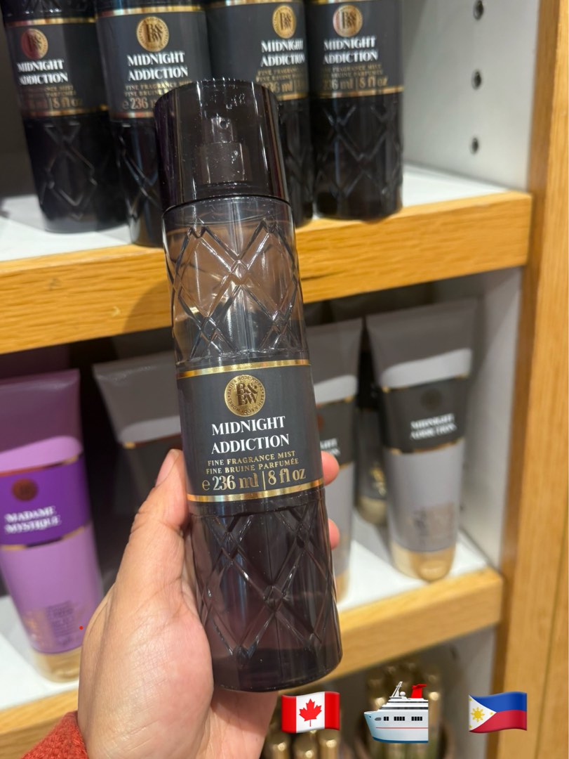 Midnight Addiction Fragrance mist, Beauty & Personal Care, Fragrance ...