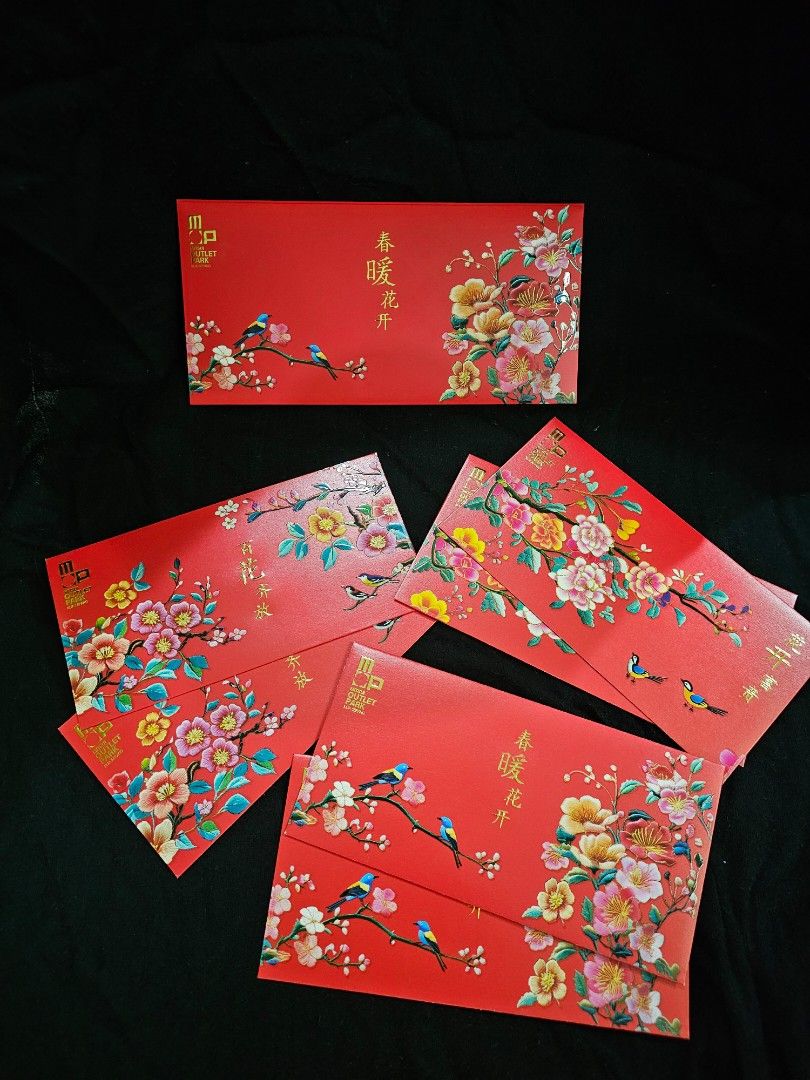 Mitsui Outlet park klia sepang red packet/angpow/ang pow/hong bao ...